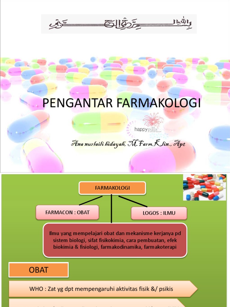 Pengantar Farmakologi | PDF | Pengembangan Diri | Kesehatan Holistik