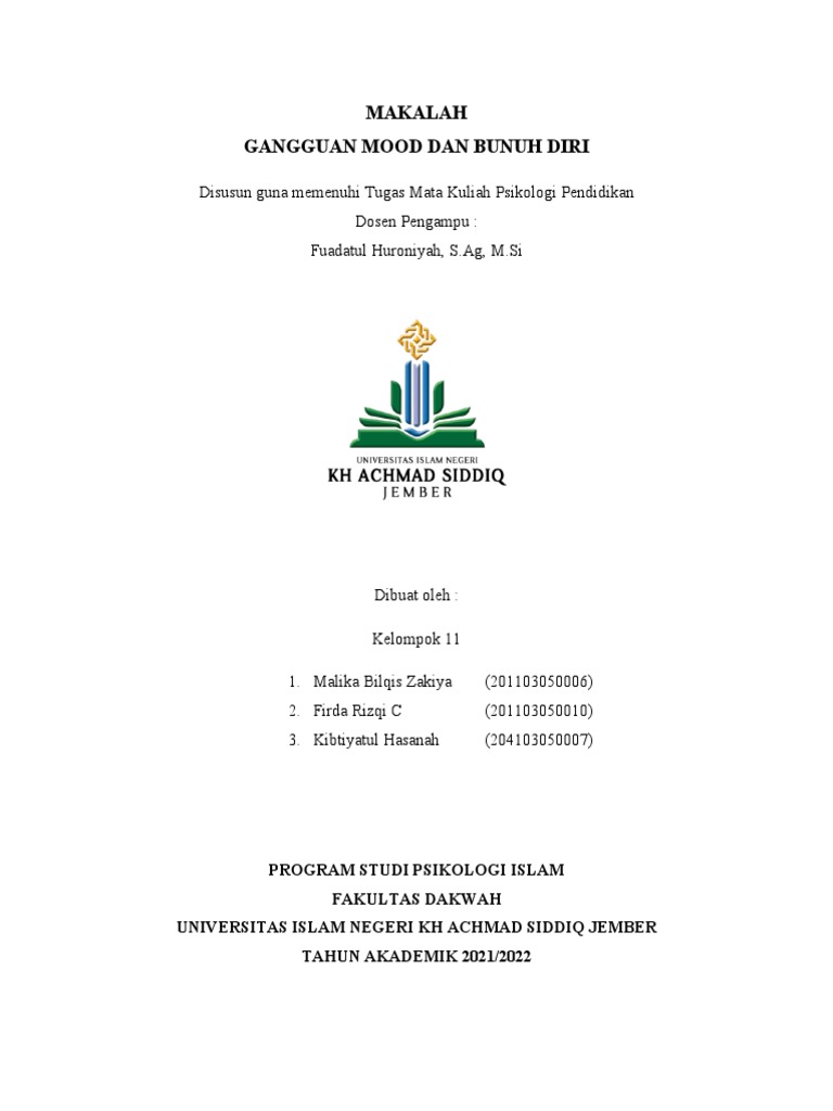 Makalah Abnormal - Kel 11 | PDF