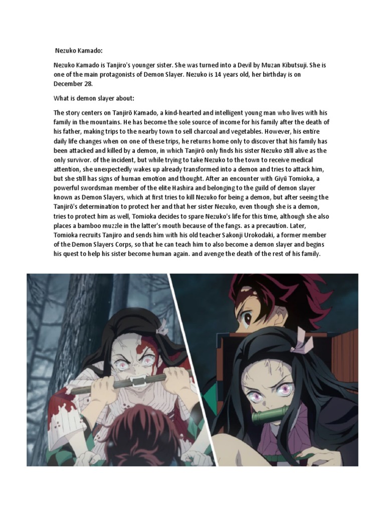 Nezuko Kamado | PDF | Religion & Spirituality