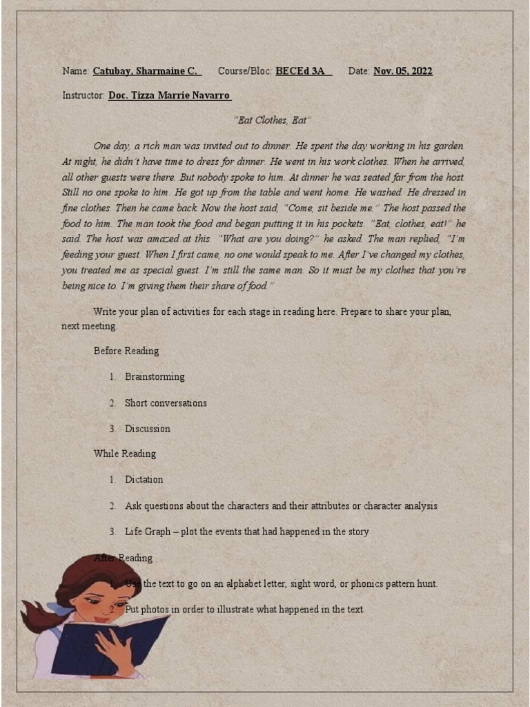 SC Act For Comprehension | PDF