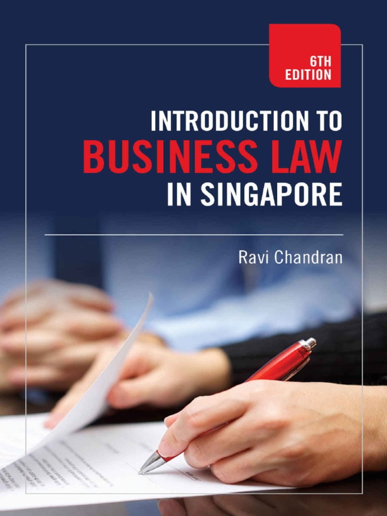 Ravi Chandran - Introduction To Business Law in Singapore-Mc Graw Hill (2019) | PDF | Law