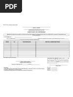 PRC Form 104 Certificate of Experience | PDF | Government Information ...
