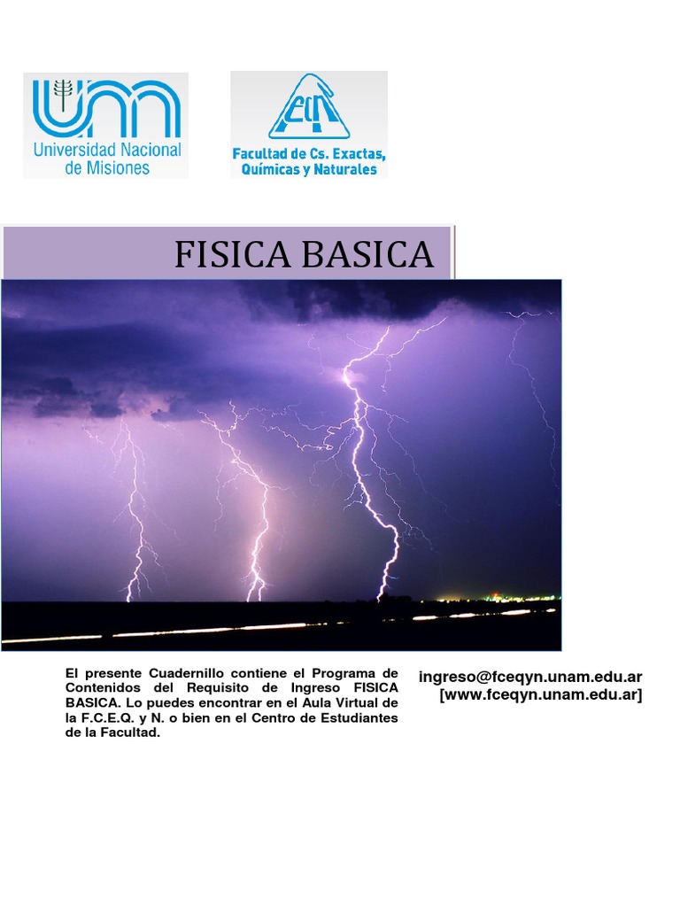 Cuadernillo Fisica Basica Pdf