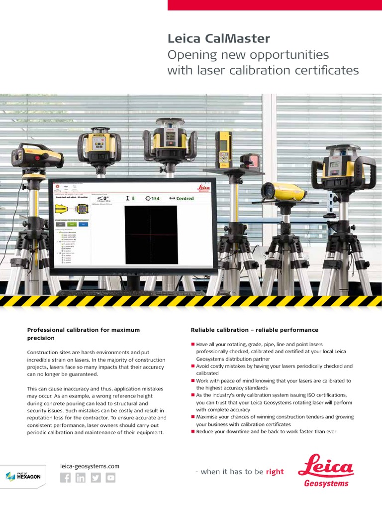Leica CalMaster FLY | PDF
