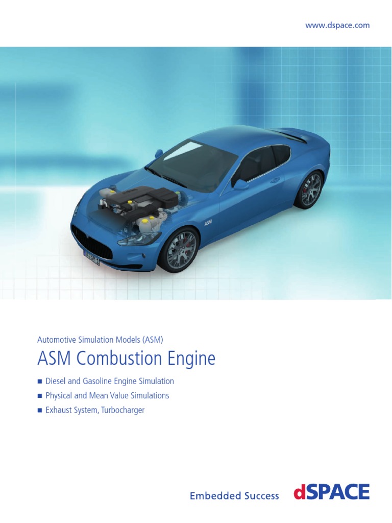 dSPACE ASM Combustion-Engine Product Information 2016 English | PDF ...