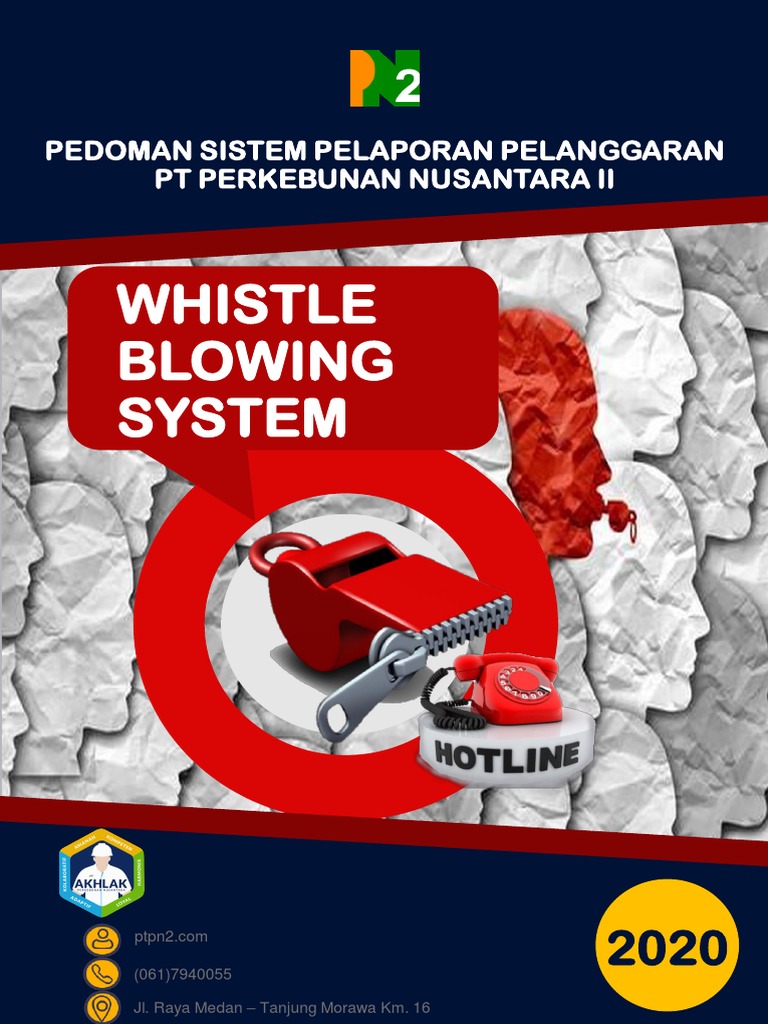 Pedoman Whistleblowing System PTPN | PDF