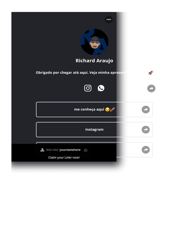 Richard Araujo - Linkr - Bio | PDF