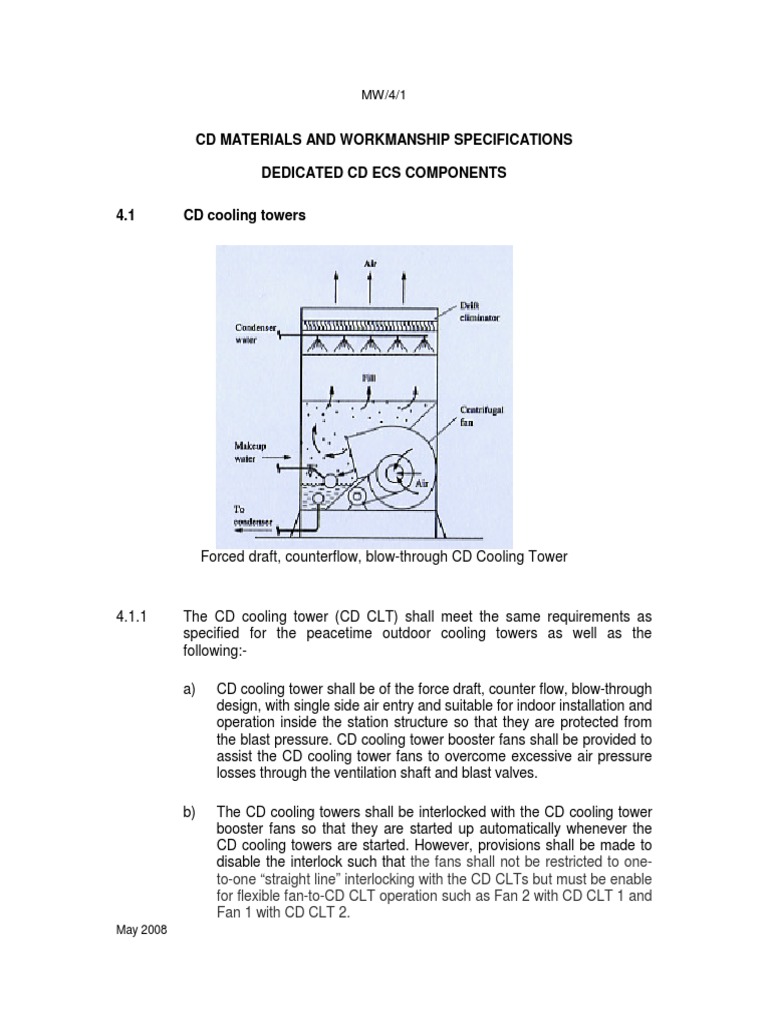 CD M&W 2008 Ed - Sect 4 - Dedicated CD ECS Components | PDF | Duct ...