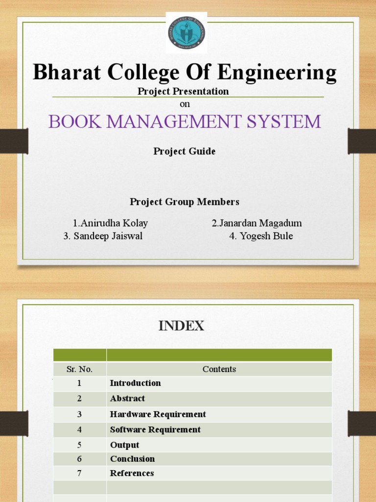 Book Management System | PDF