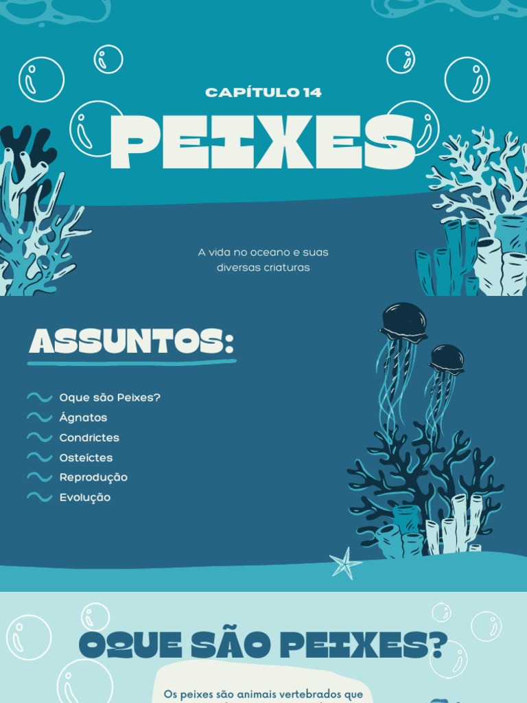 Capítulo 14 PEIXES | PDF | Vertebrados | Peixes