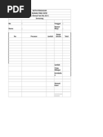 Template Nota Kosong Excel Gratis | PDF