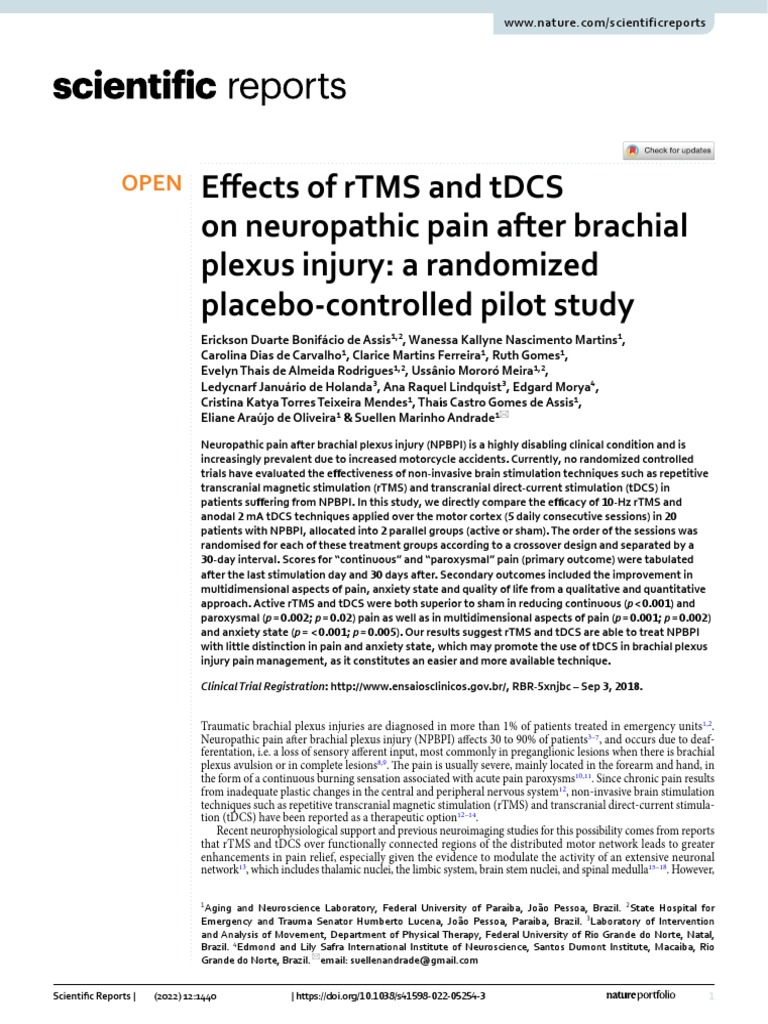 Tms 6 | PDF | Pain | Health Sciences
