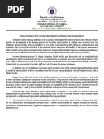 Parent Orientation Narrative Report | PDF | Teachers | Learning