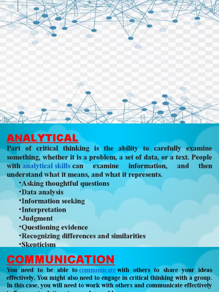 Lesson2 CriticalThinkingSkills | PDF | Career & Growth | Art