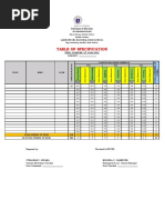 Tos Sample Computation | PDF | Anthropology | Percentage