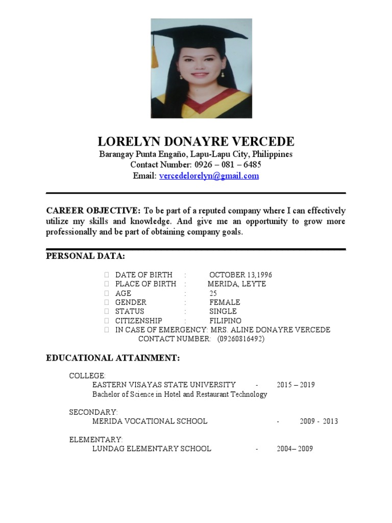Lor's Resume - UPDATED | PDF