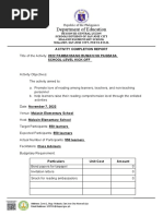 School Intrams 2023 | PDF | Philippines