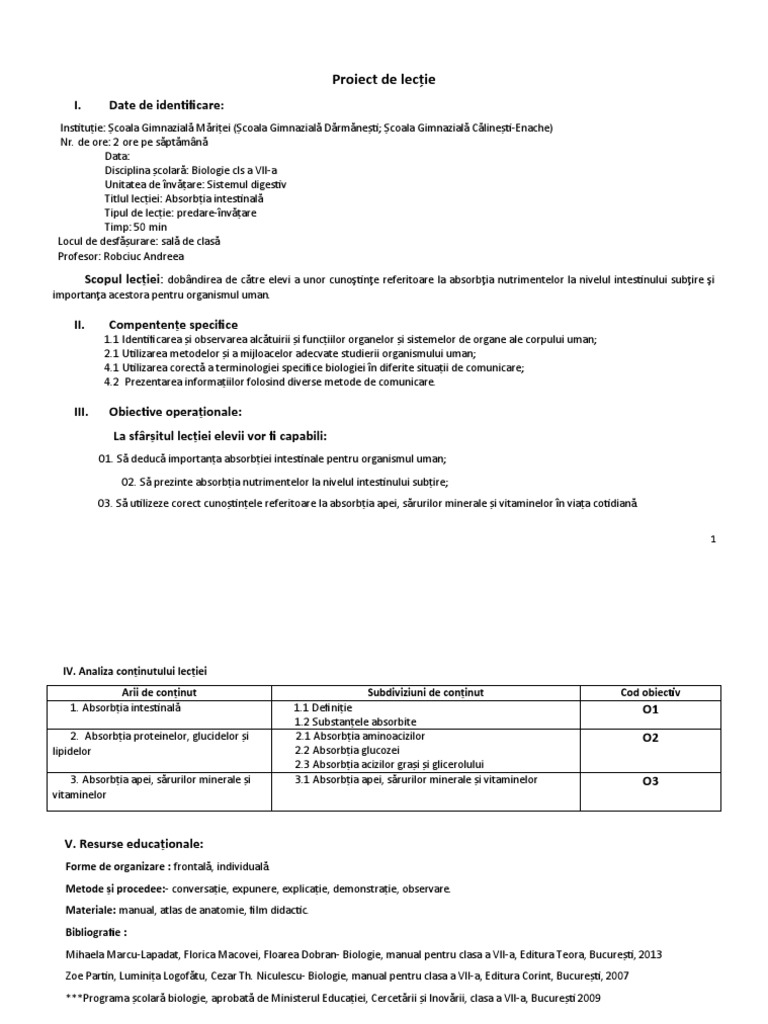 Absorbtia Intestinala | PDF