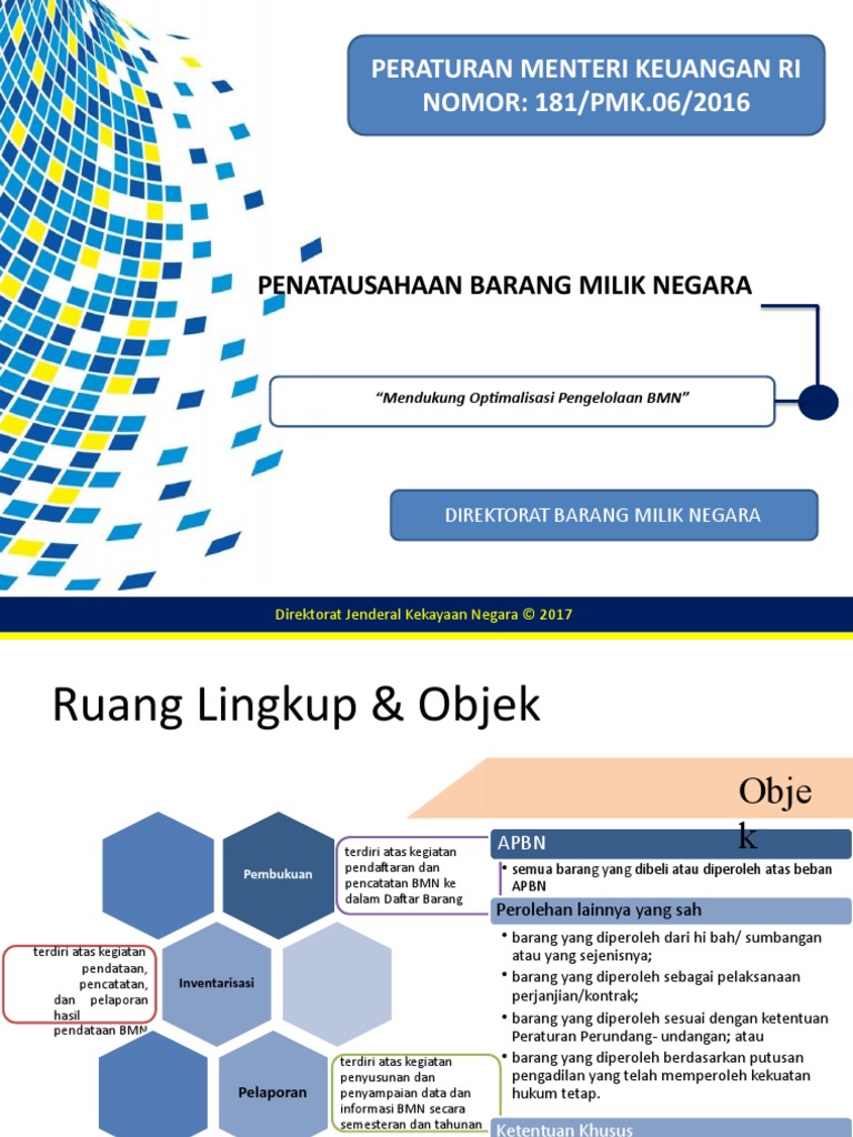 Penatausahaan BMN | PDF