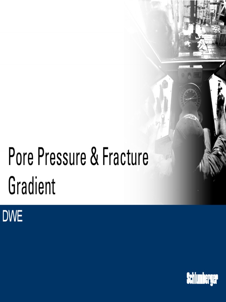 DWE - Pore Pressure & Fracture Gradient | PDF