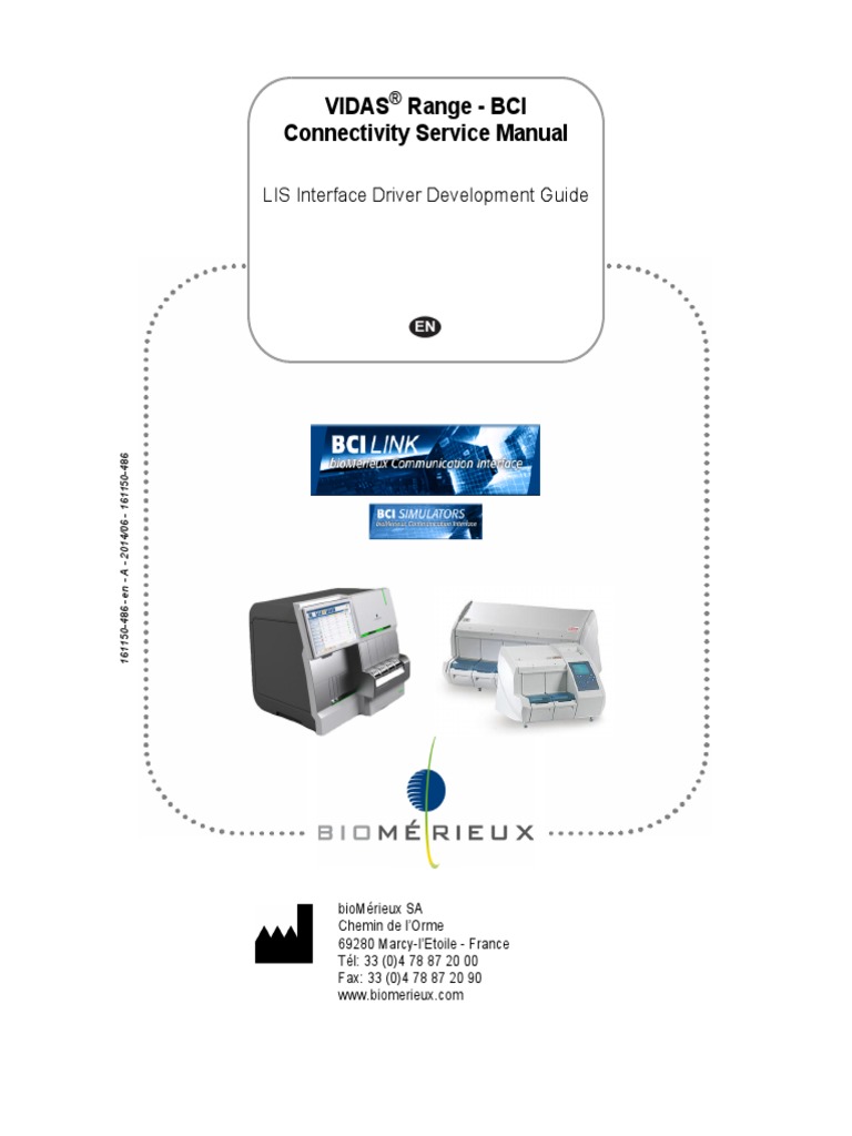 Service Documentation - 161150-486 - A - en - BCI VIDAS LIS | PDF | Computer Network | Router ...