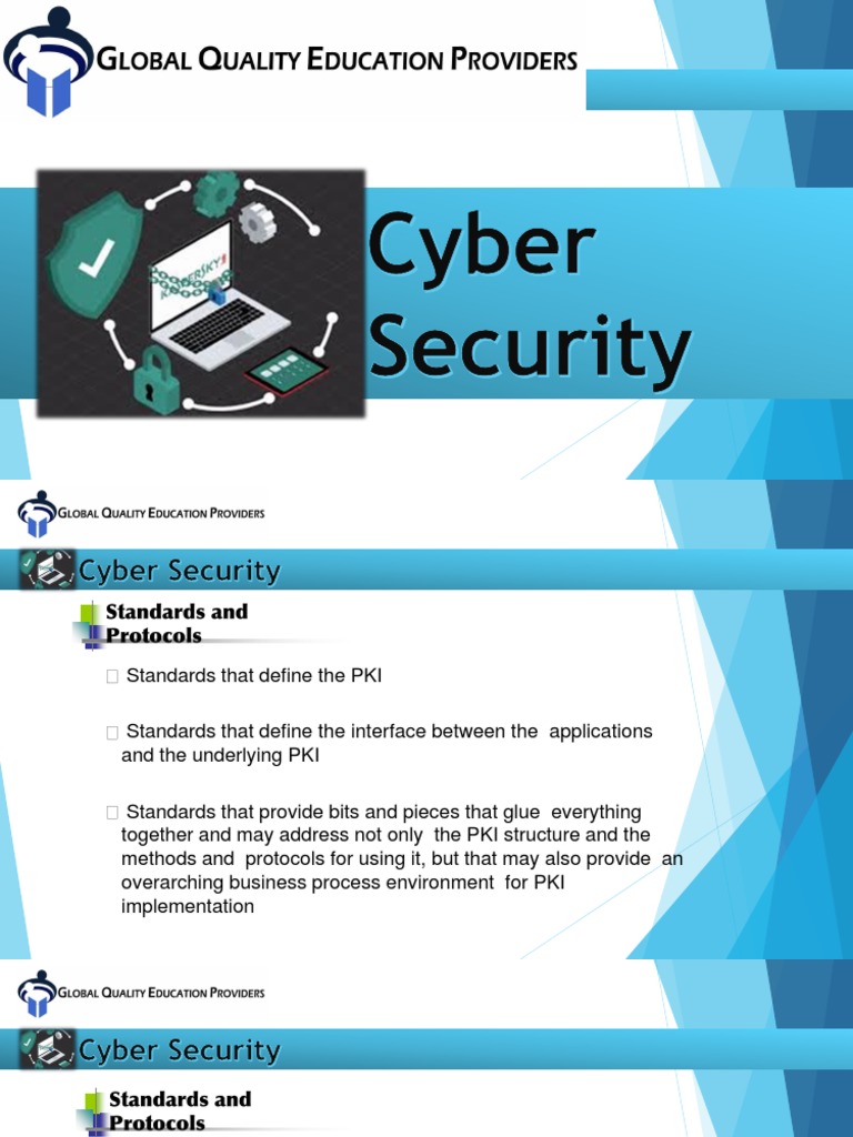 PKI Standards and Protocols | PDF | Transport Layer Security | Public ...