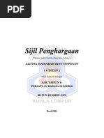 Sijil Penghargaan MERDEKA | PDF
