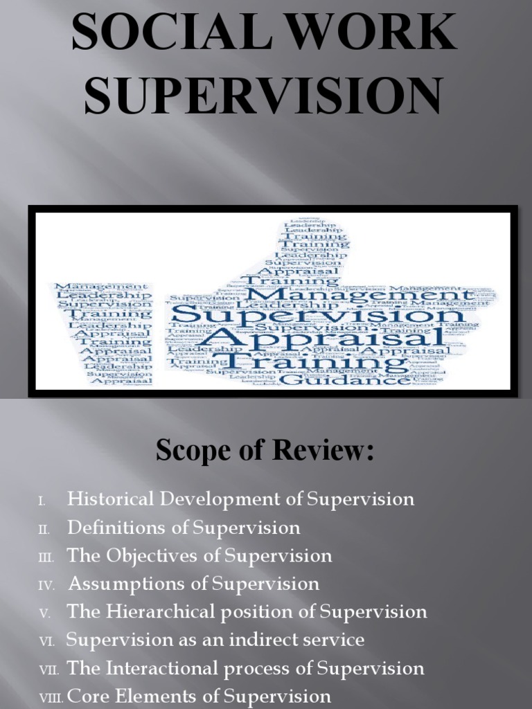 Supervision For Echelon | PDF | Learning | Social Work