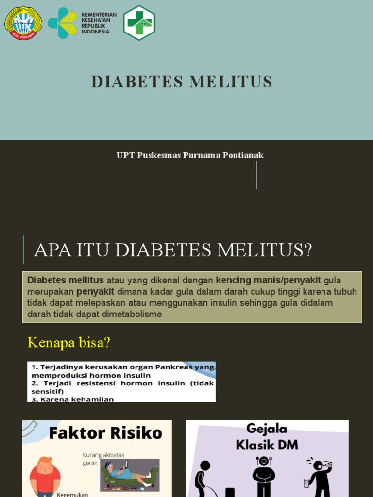 Penyuluhan DM Desra | PDF