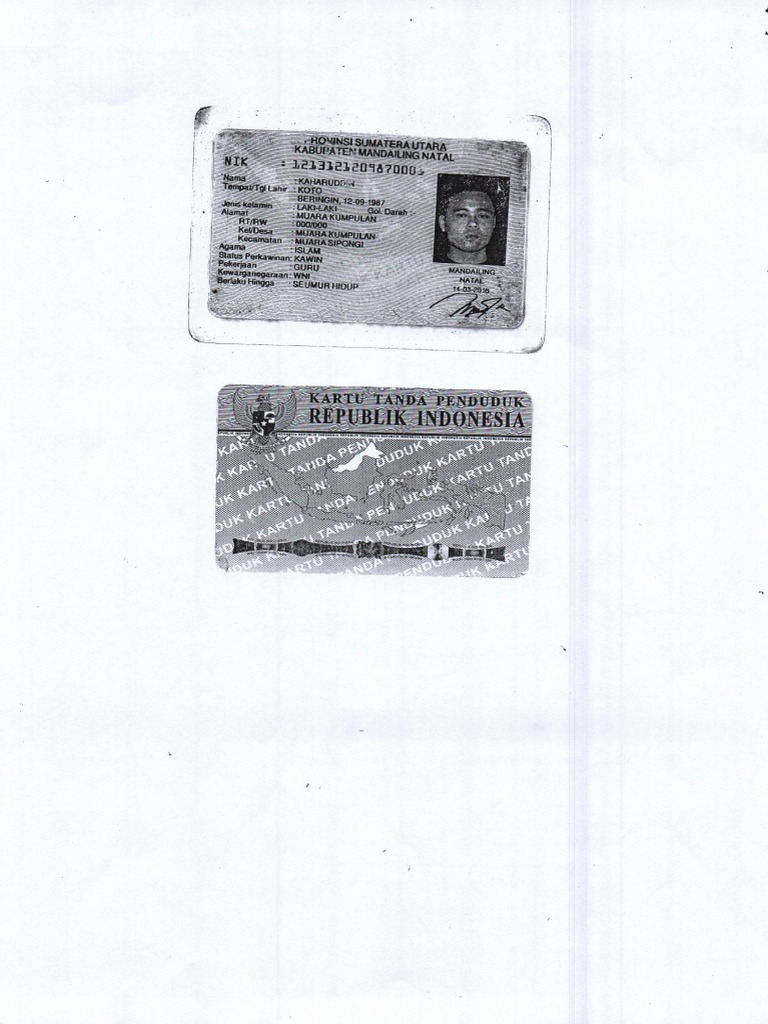 KTP Kaharuddin | PDF