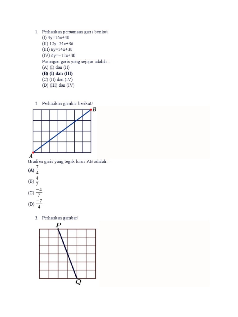 Soal PGL Kelas 8 | PDF