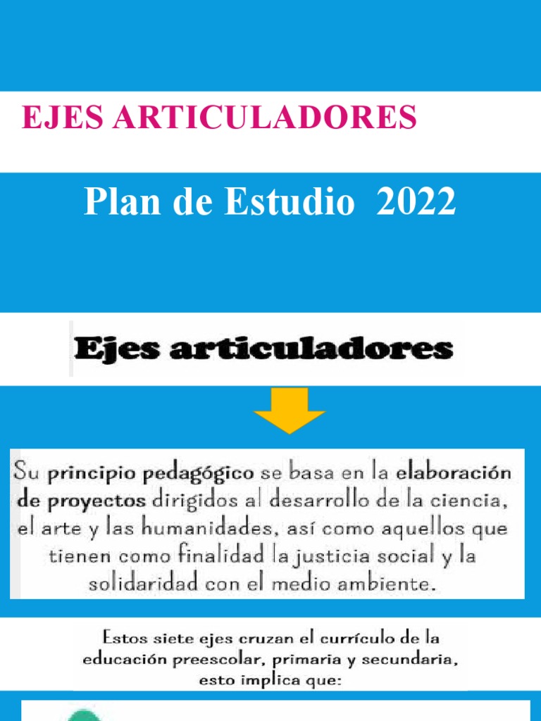 Ejes Articuladores | PDF