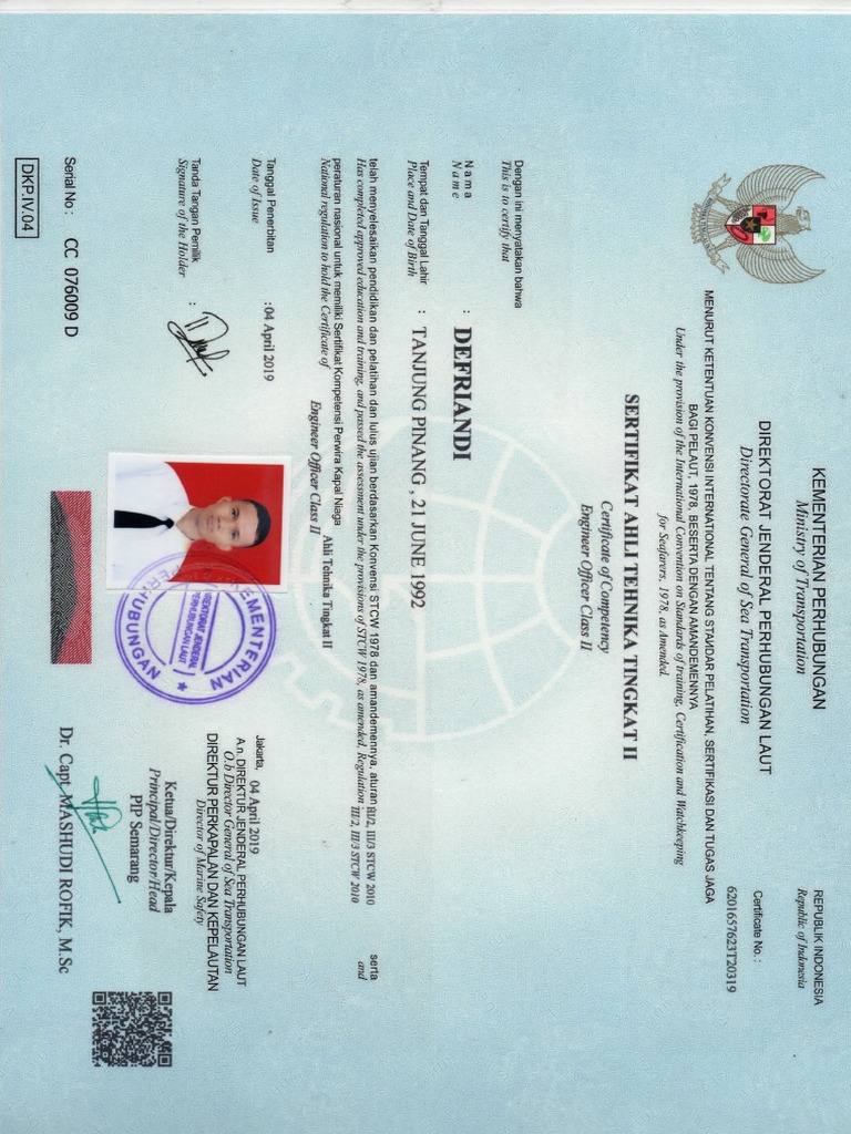 Coc Class 2003 | PDF