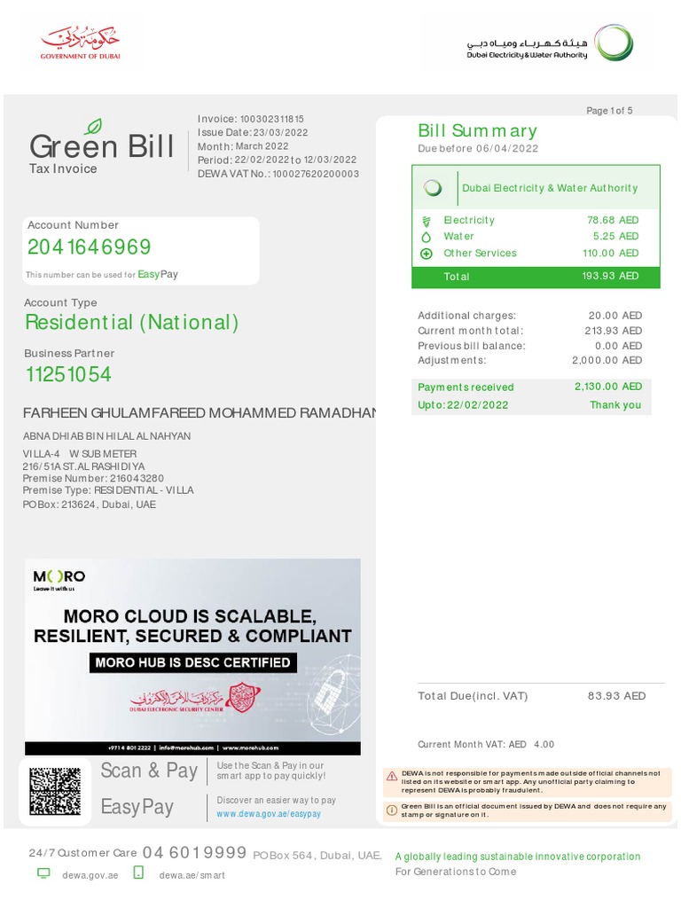 Bill | PDF | Value Added Tax | Nature