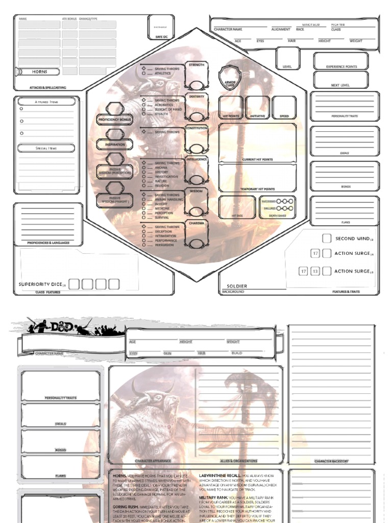 Minotaur Fighter | PDF