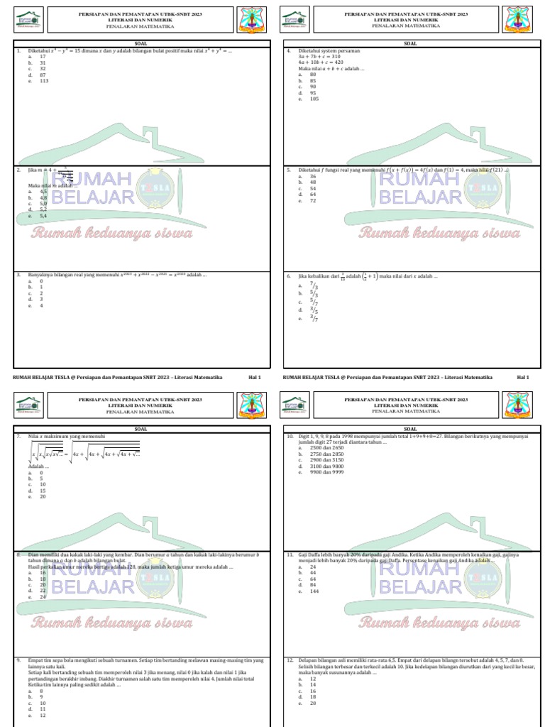 Sman 68 To 2 Tps '23 Penmat | PDF