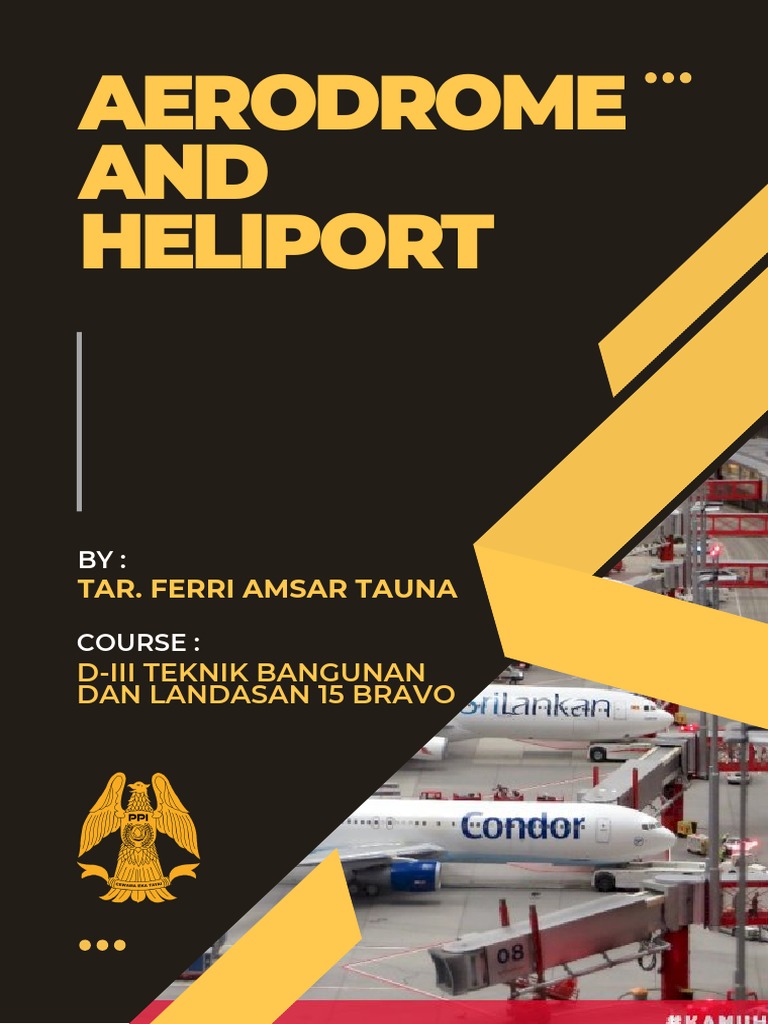 Ferri Amsar Tauna TBL 15 BRAVO Tugas Aerodrome Dan Heliport | PDF | Bisnis