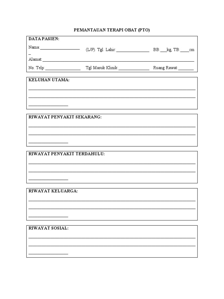 Pemantauan Terapi Obat | PDF