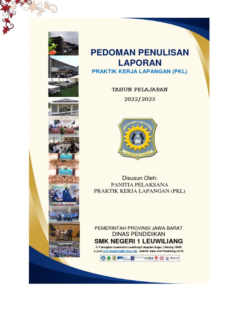 Pedoman Laporan PKL SMKN 1 Leuwiliang 2022-2023 | PDF
