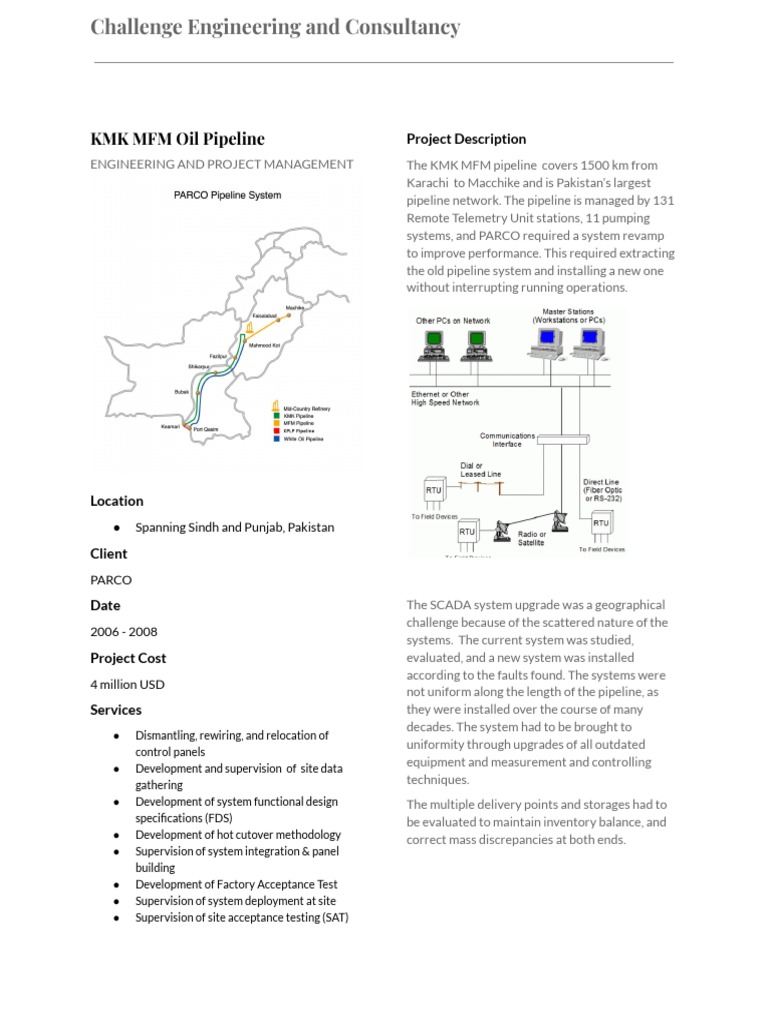 KMK Pipeline Success Story | PDF | Pipeline Transport | Computing