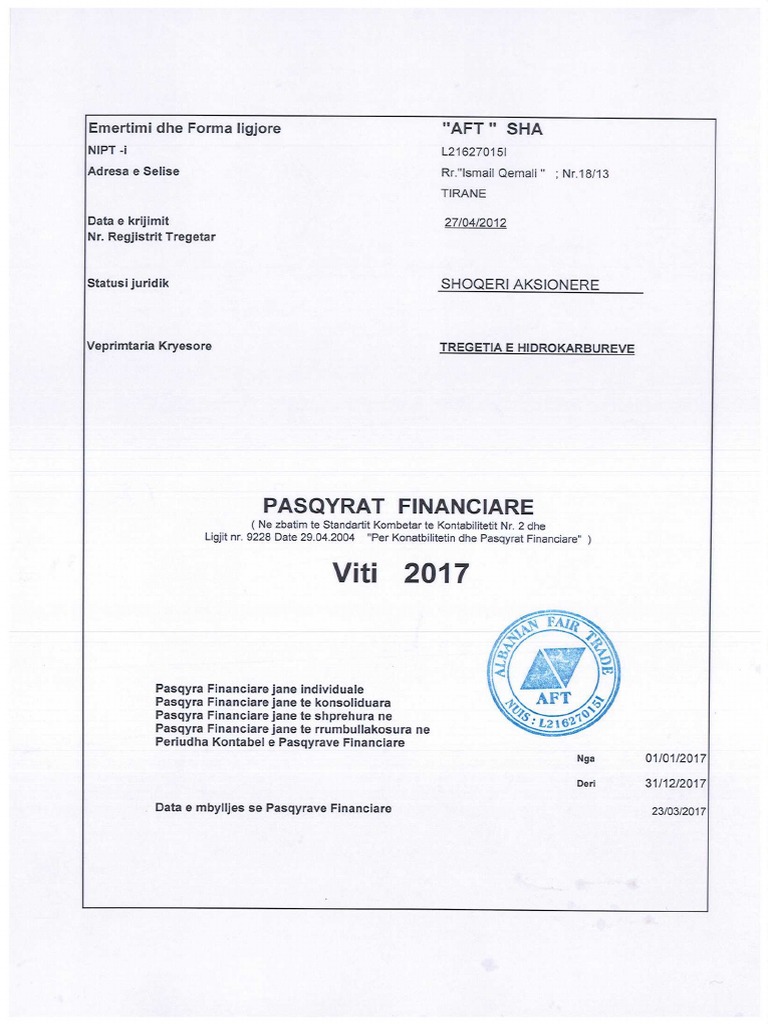 1642411037bilanci Kontabël - pdf1 - 17 - 2022..2017 | PDF