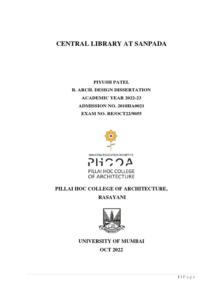 Black Book Cover Page | PDF