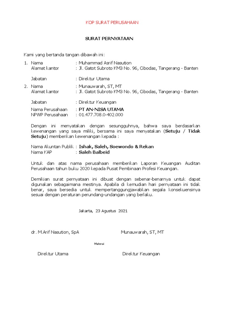 Form P2PK Kemenkeu | PDF