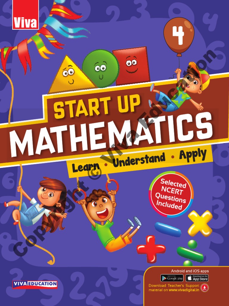 Start Up Mathematics 4 Chapter 1 To 4 | PDF | Critical Thinking | Multiplication