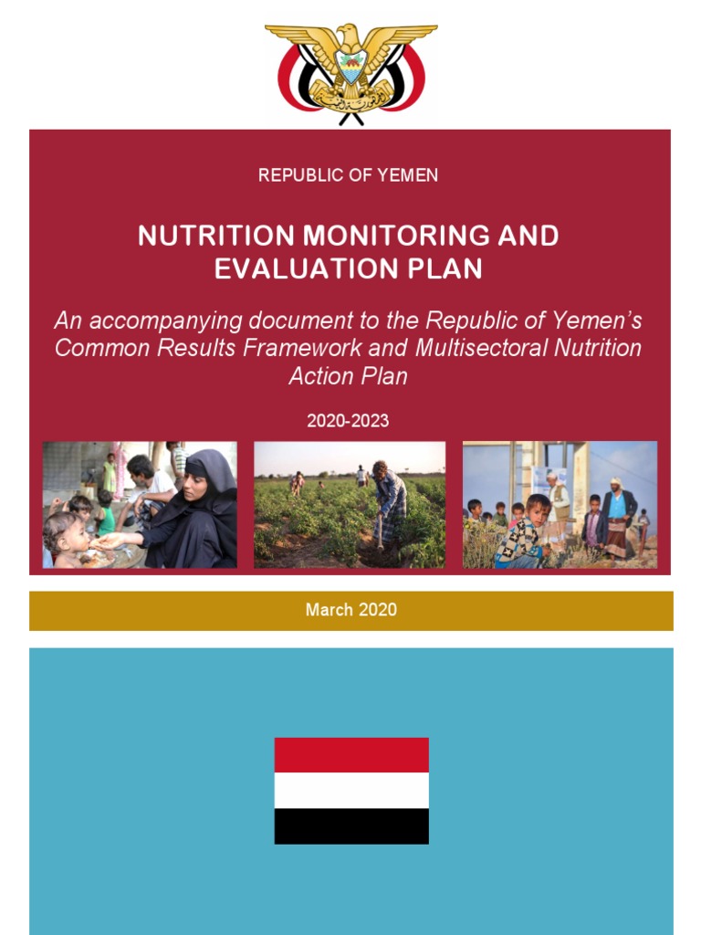 Yemen MSNAP ME Plan FINAL - 29april2020 | PDF | Wash | Malnutrition