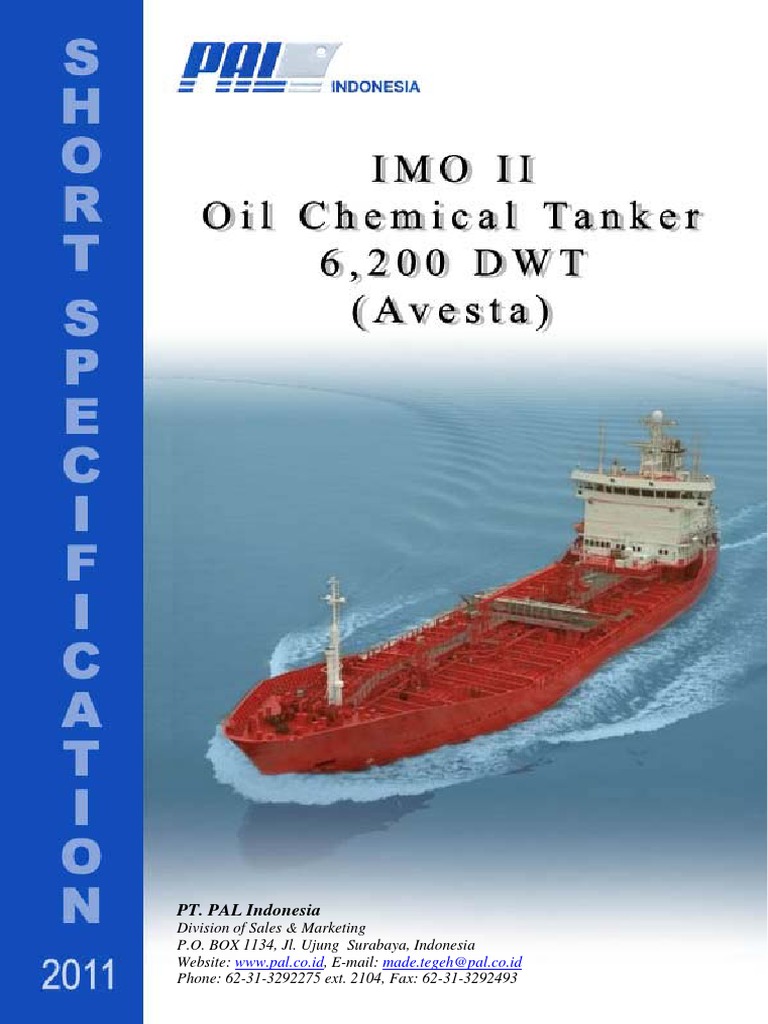 Ss Chem Tanker 6200 28Apr2011-Maker | PDF | Alternating Current | Oil ...