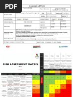 Risk Assessment For Excavator | PDF | Occupational Safety And Health ...