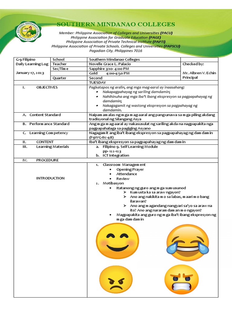 Filipino 9 Banghay Aralin | PDF