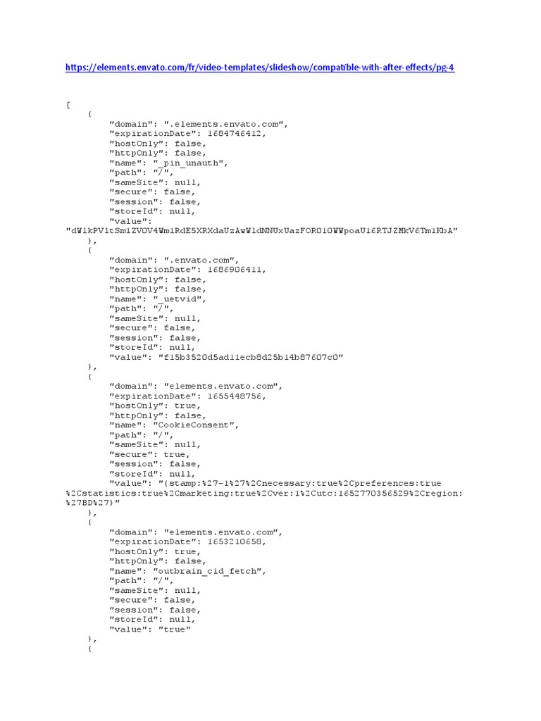 Envato Éléments | PDF | Cookie (informatique) | SQL