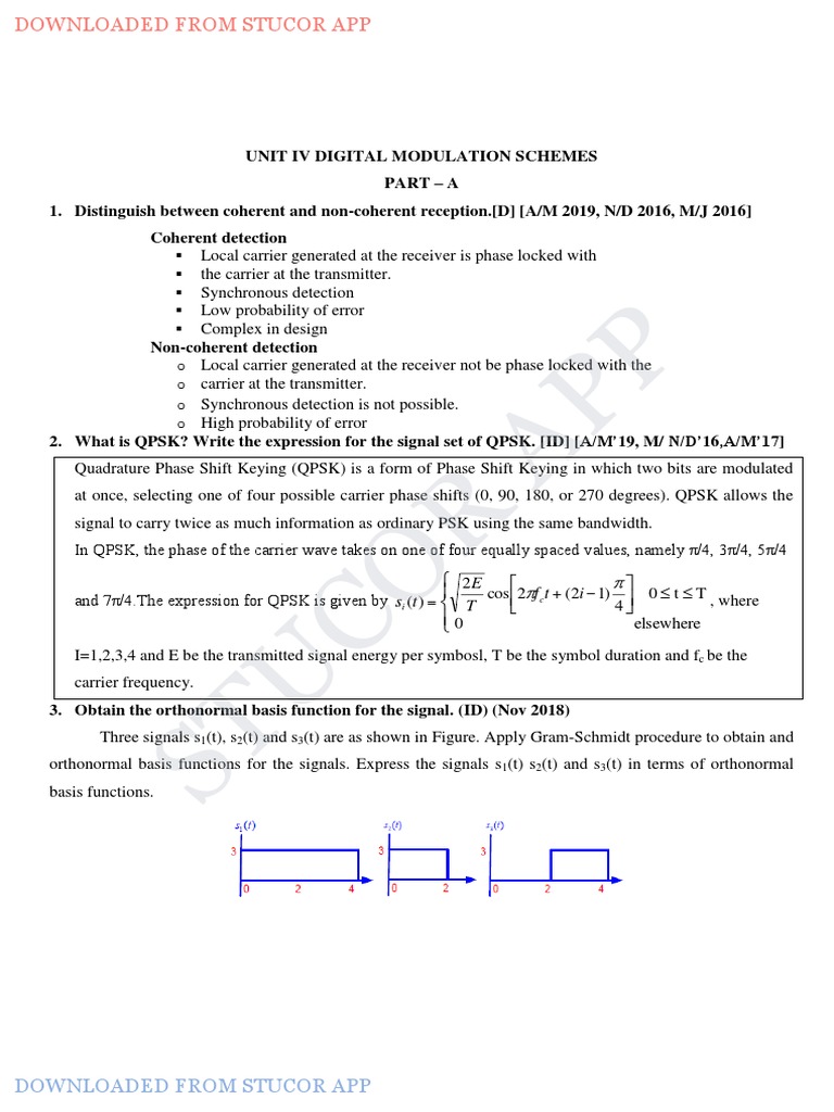 DC QB | PDF | Modulation | Code